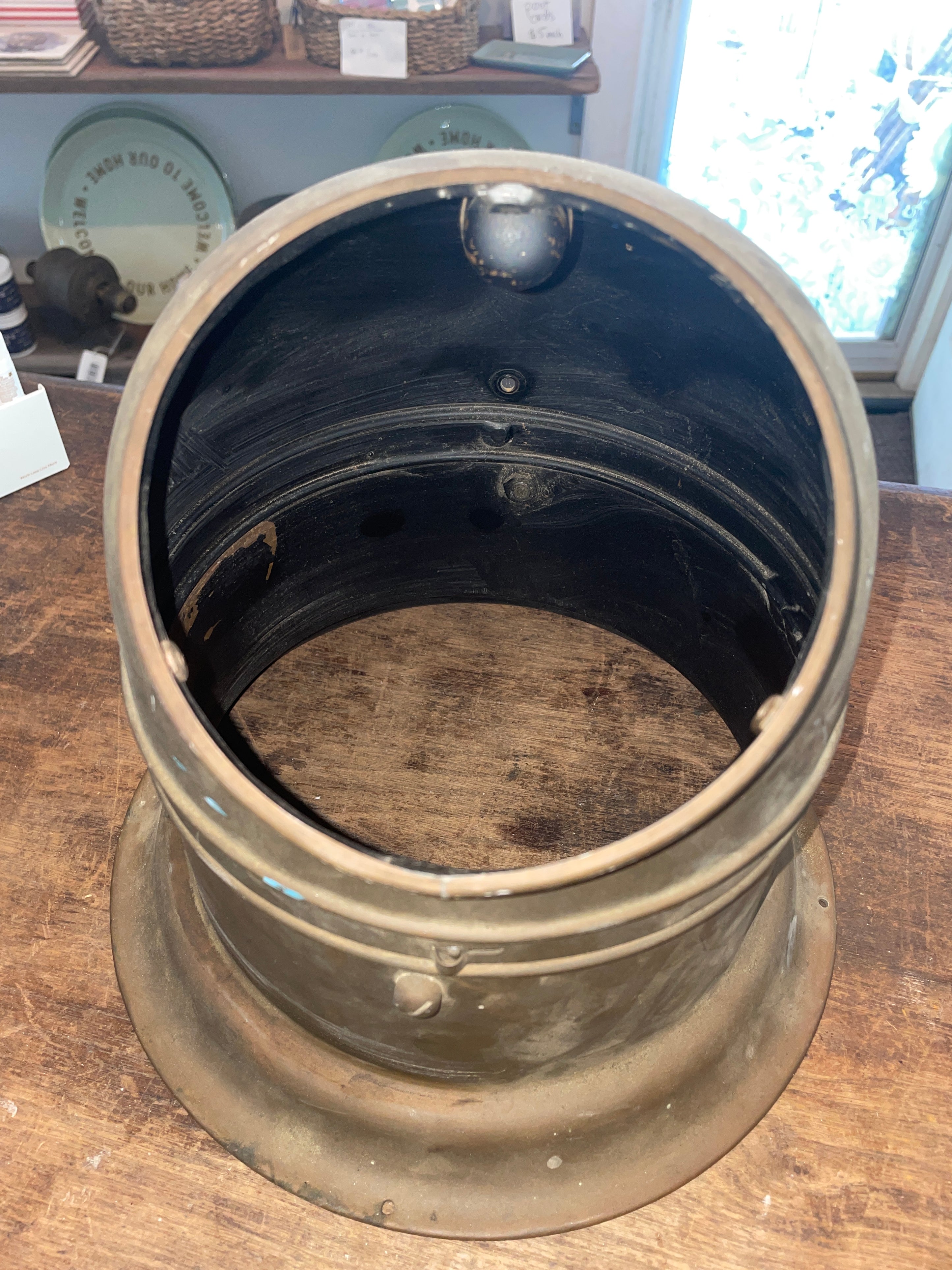 Vintage Brass Binnacle Housing – Sailboat Parts