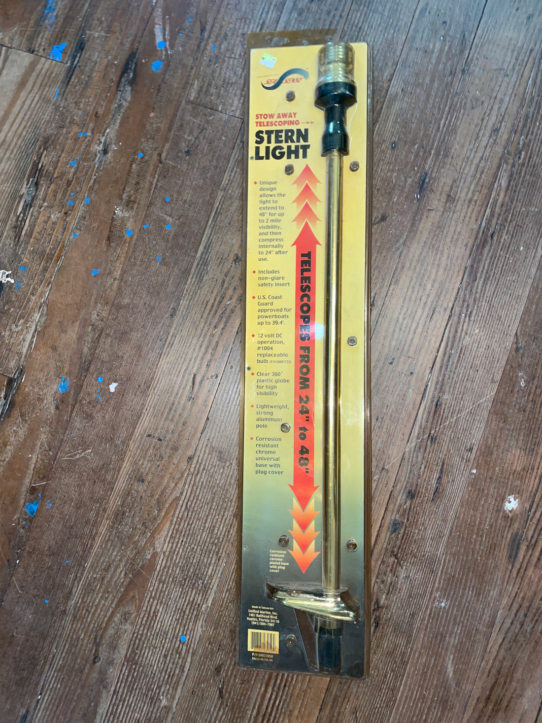 Telescoping Stern Light- NEW – Sailboat Parts