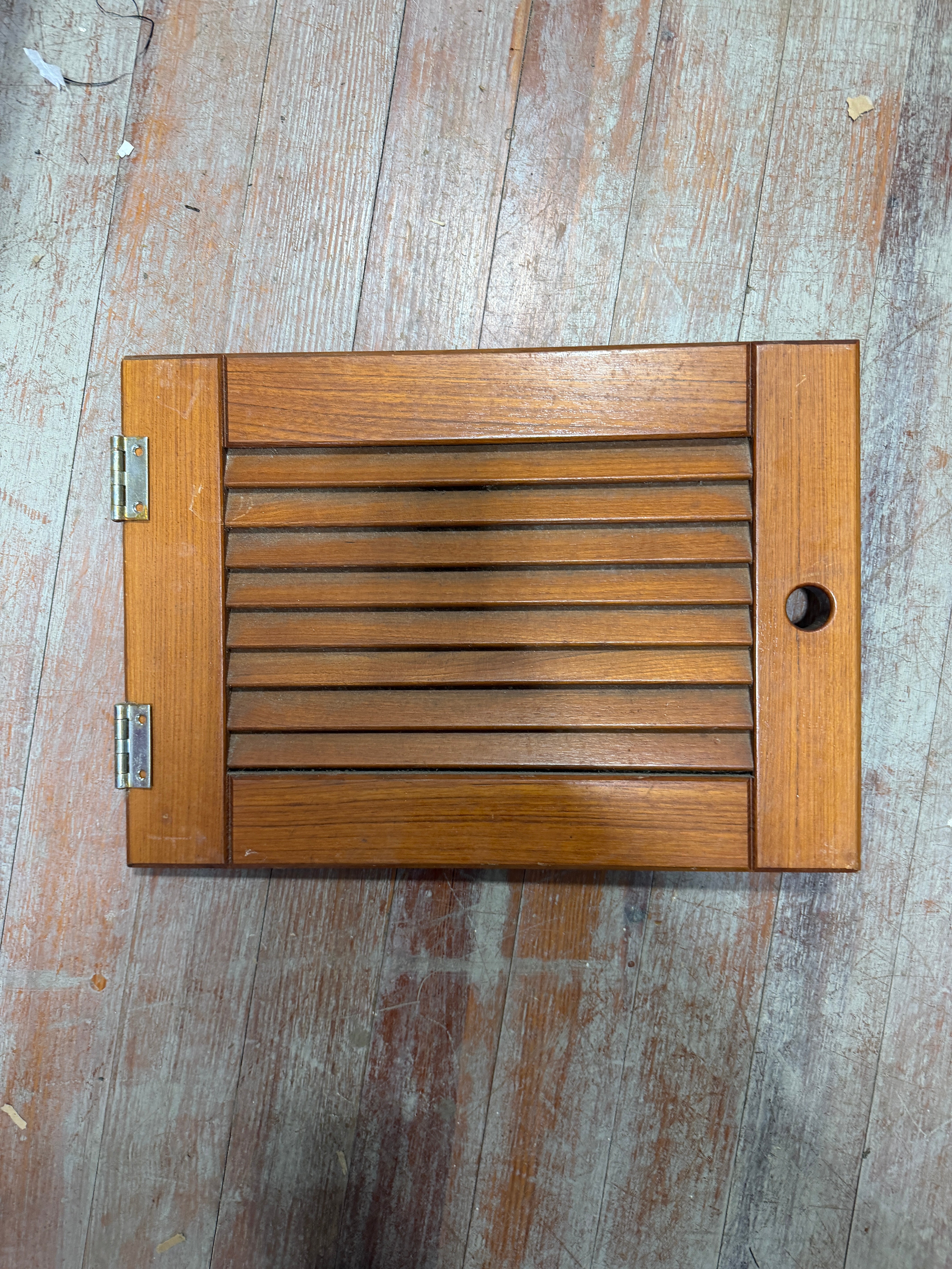 17 3/4" Long x 12 5/8" Wide Louvered Door - Catalina Morgan 38 -- #282 ...