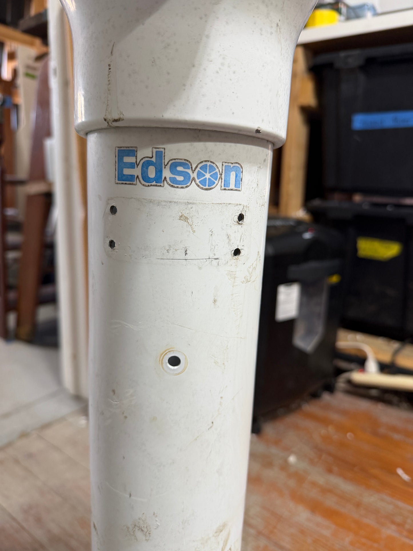 Edson Pedestal - 30" Tall - Serial Number 44870 – Sailboat Parts