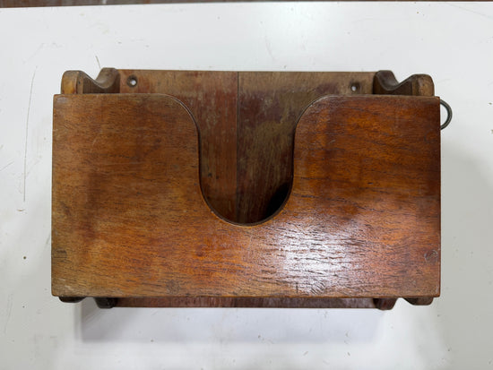 Teak Holder With Seahorse Hook – Sailboat Parts