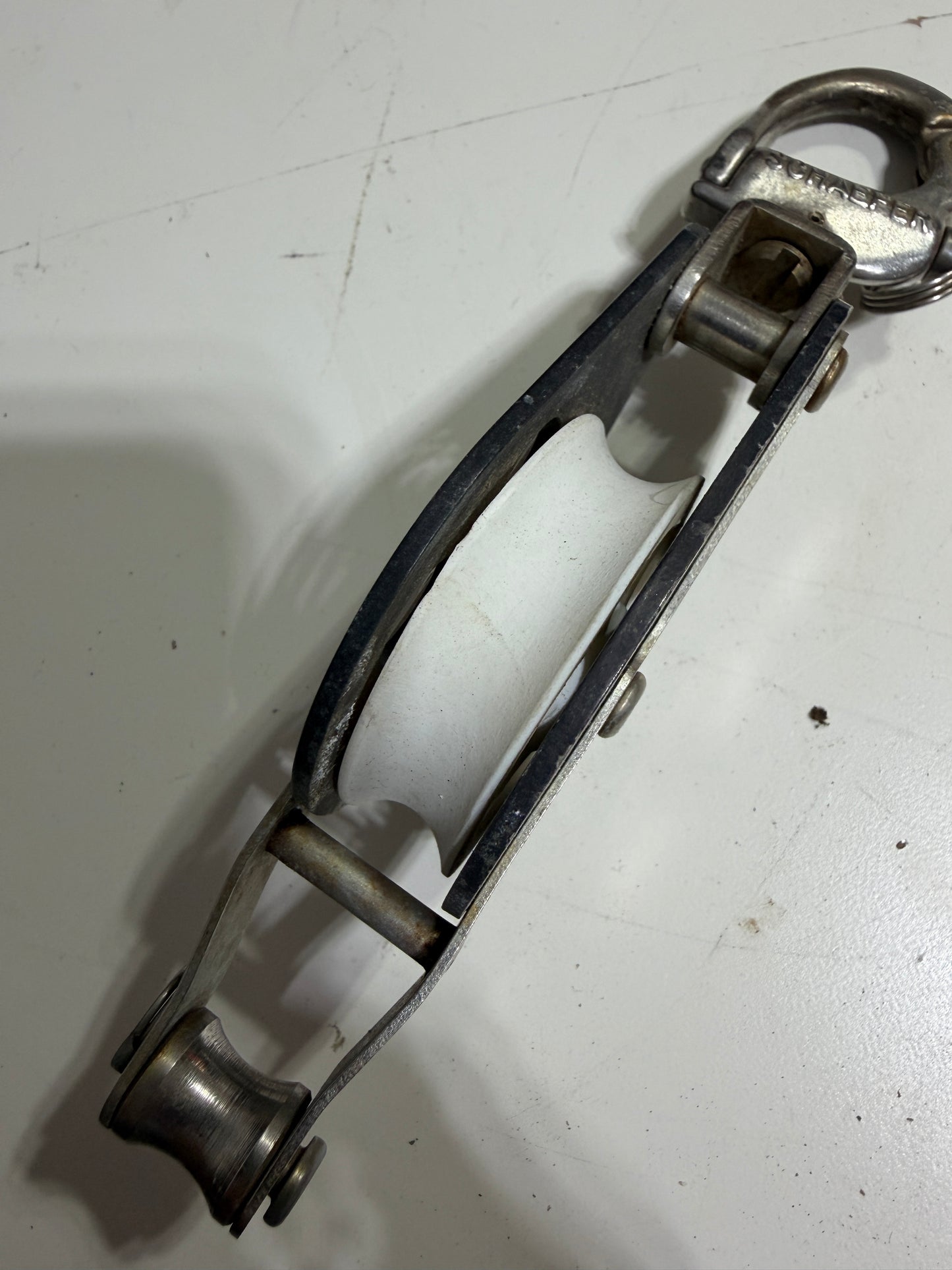 Schaefer Single Block With Shackle & Beckett - 3/8" Line – Sailboat Parts