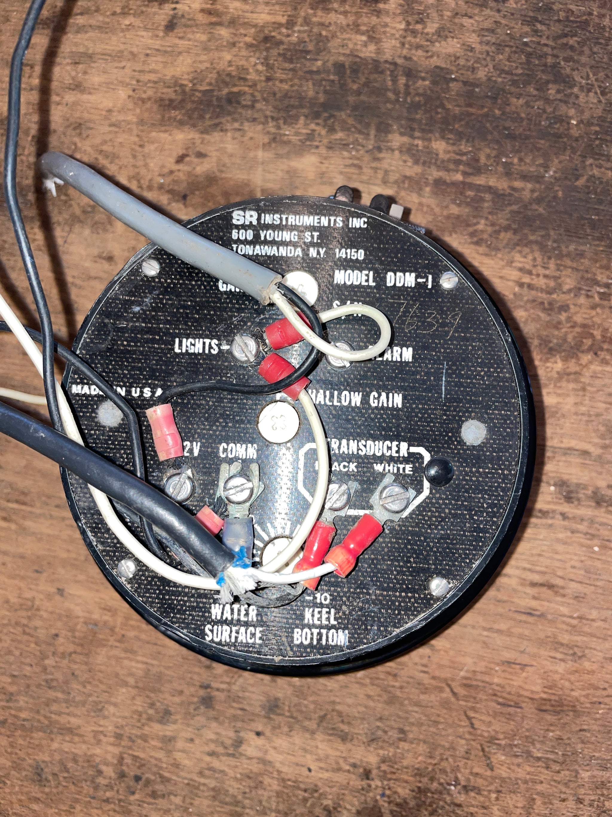 PARTS ONLY SR Mariner Depth Instrument – Sailboat Parts