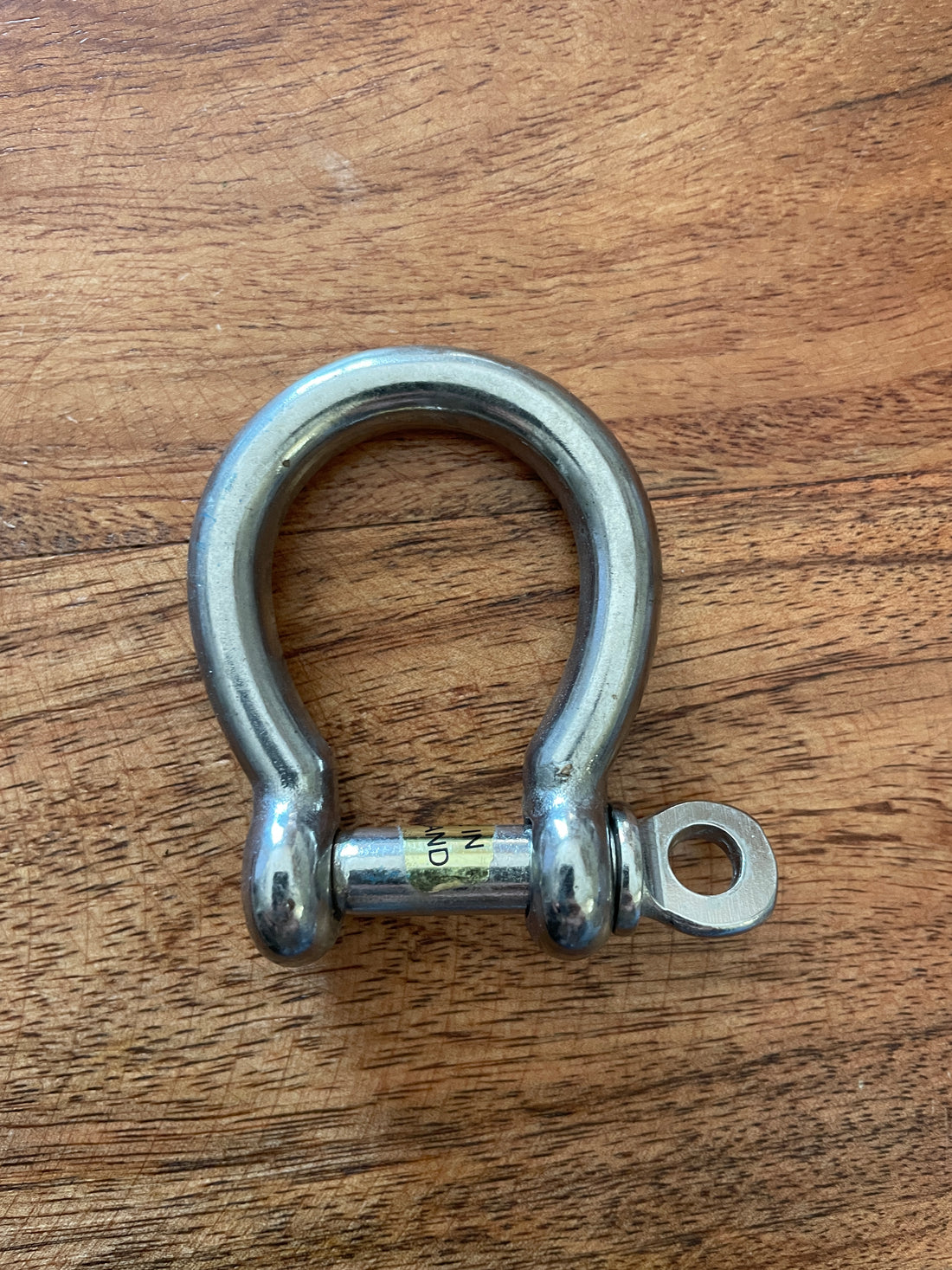 SS D Ring Shackle- 5/8” Made IN Thailand – Sailboat Parts