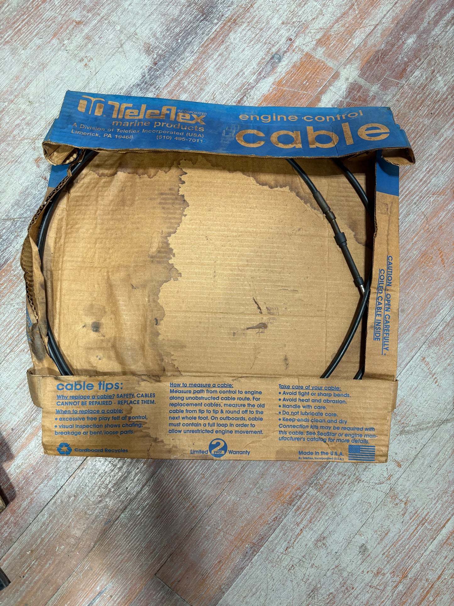 Teleflex Engine Control Cable 3300 – Sailboat Parts