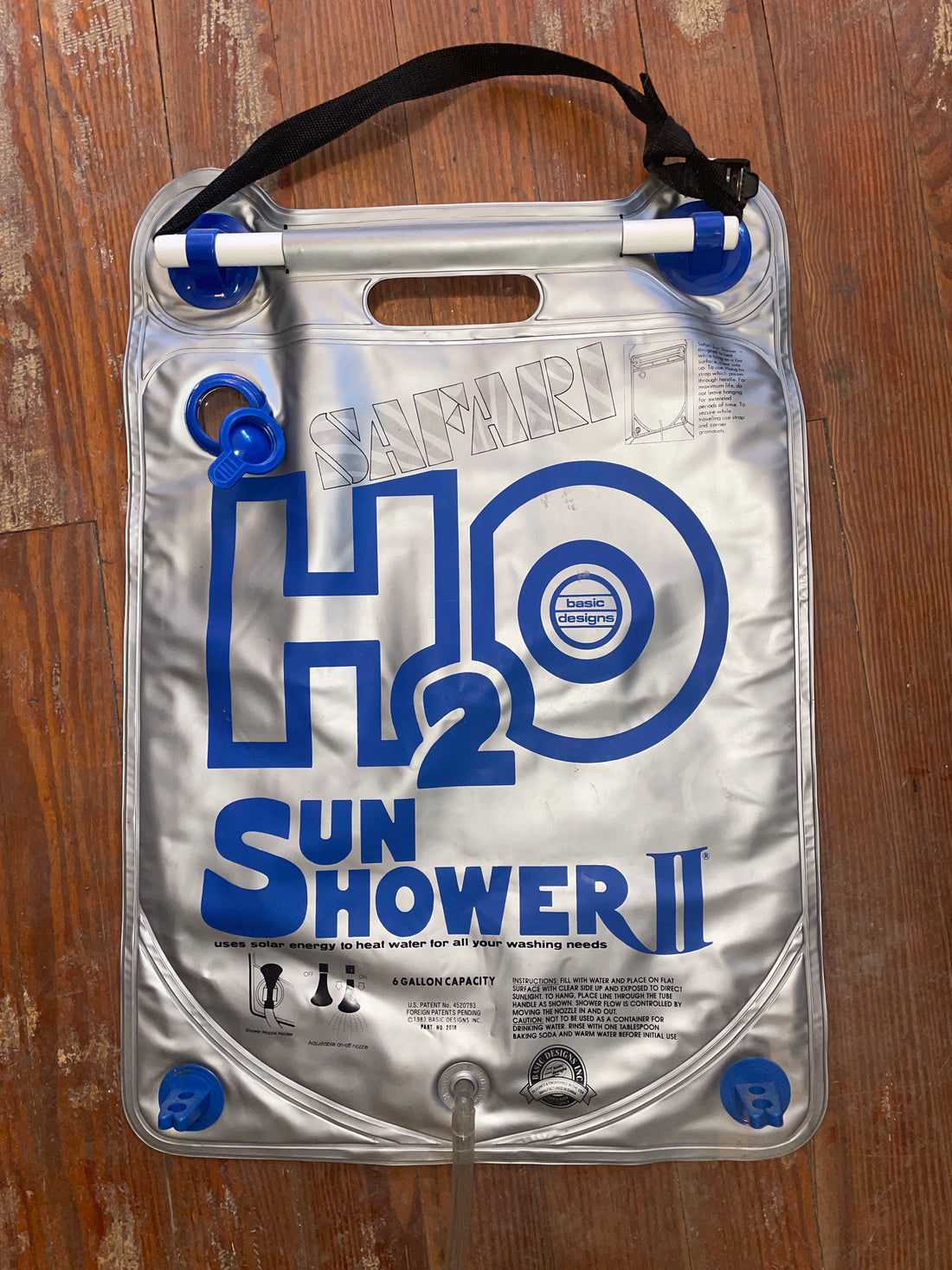 Safari H20 Sun Shower 2- 6 Gallon Capacity – Sailboat Parts