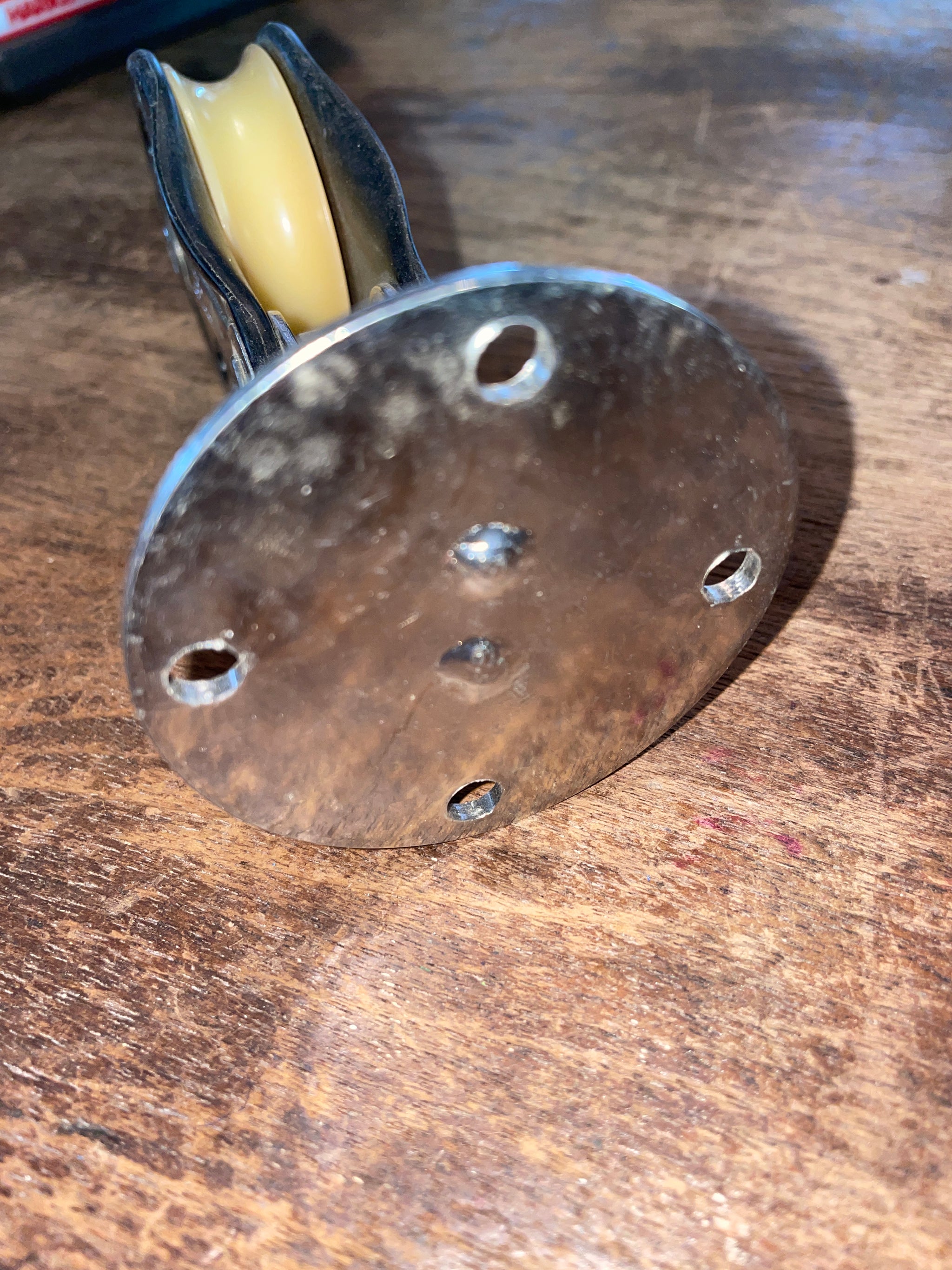 Fico Stand Up Spring Loaded Block 2” Sheave- 1/2” Line – Sailboat Parts