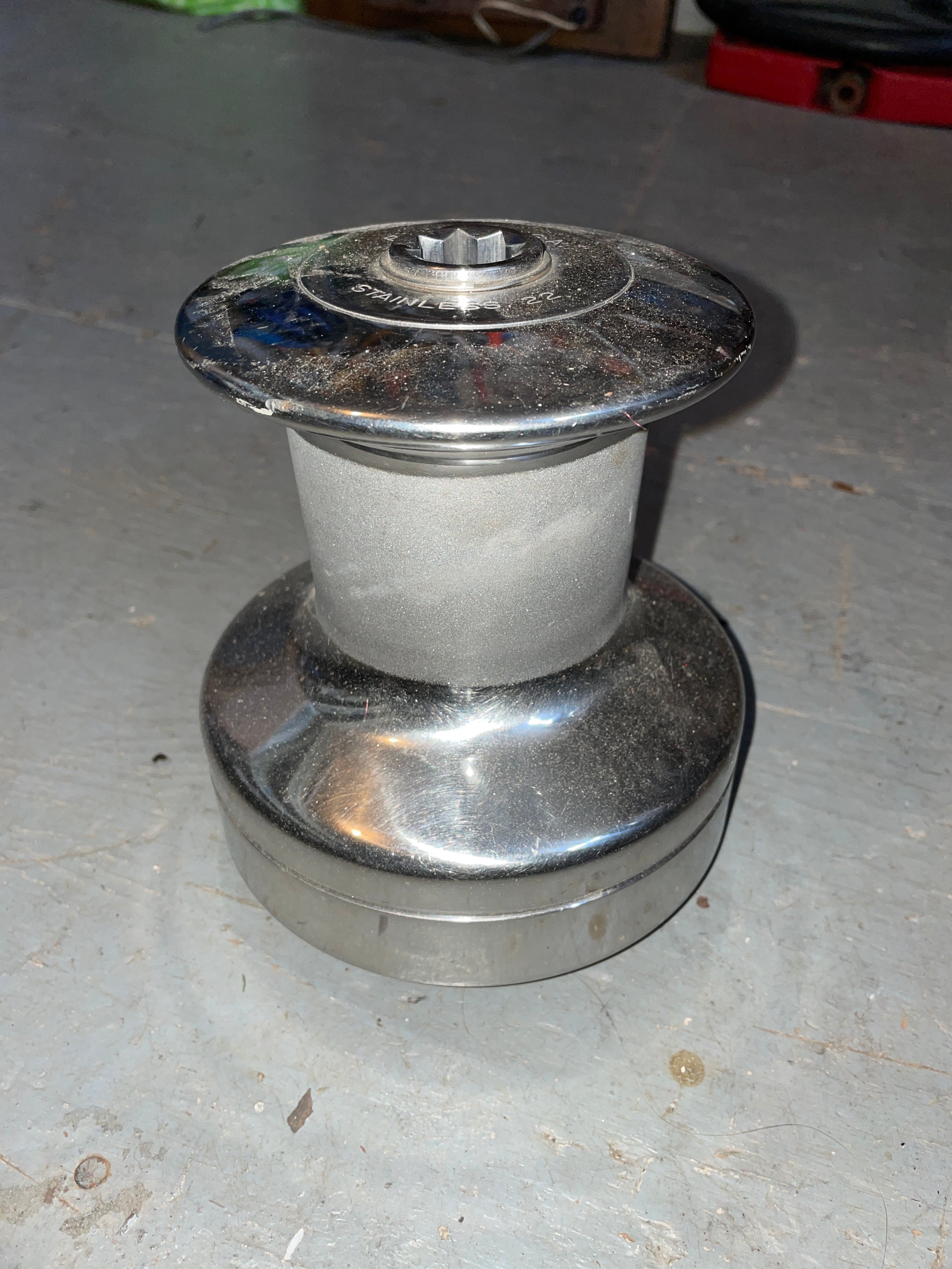 Barient 22 Stainless Non Self Tailing Winch – Sailboat Parts